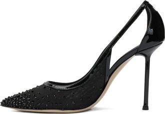 Ninalilou Verzierte Helen Pumps - Schwarz