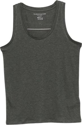 Majestic Filatures Femme, Tops, Gris, Taille: 42 FR Soft Touch Tank