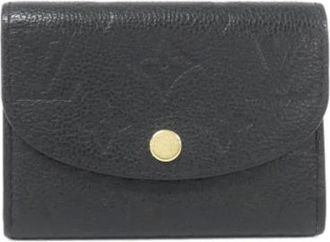 Louis Vuitton Porte-monnaie Pre-owned - Femme - Pre-owned - Noir - Taille: ONE Size