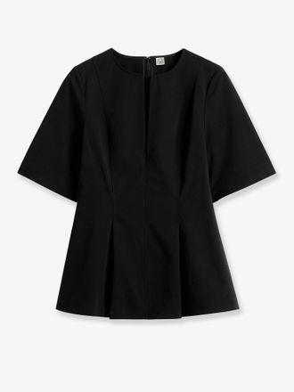 Toteme Tailored cotton top - TOTEME - gender_Woman