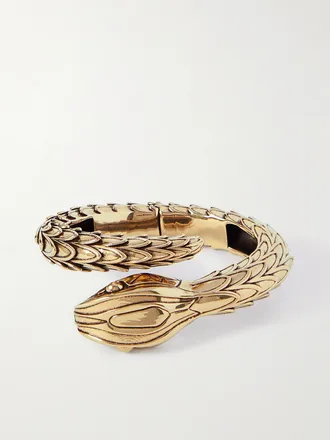 Chloé Snake Goldfarbener Armreif