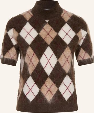 Mrs & Hugs Mrs & Hugs Strickshirt Aus Cashmere braun