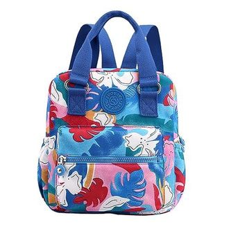 Generic Sac &agrave; Dos Femme L&eacute;ger et R&eacute;sistant pour &Eacute;cole et avec Compartiment Ordinateur Portable