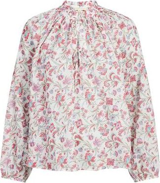 Louise Misha Blouse Nicoliana fleurie en coton