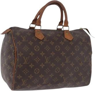 Louis Vuitton Pre-owned Speedy 30 - Femme - Pre-owned - Brun - Taille: ONE Size