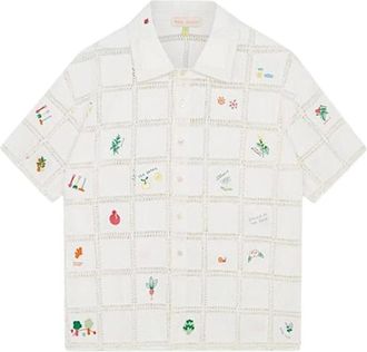 Mira Mikati Femme, Blouses et Chemises, Blanc, Taille: 40 FR Chemise