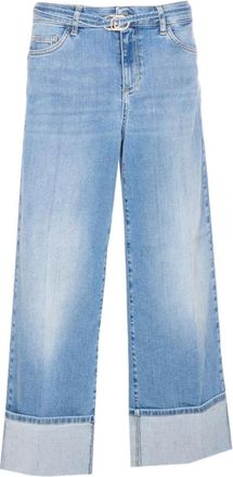 Liu Jo Femme, Jeans, Bleu, Taille: W25 Wide Jeans