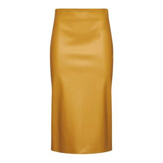 Blanca Vita Femme, Jupes, Jaune, Taille: 34 FR Jupe Midi