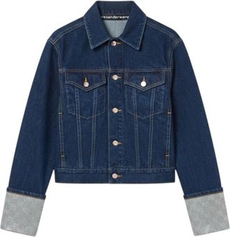 Alexander Wang Veste en jean - Femme - Vestes - Bleu - Taille: 36 FR