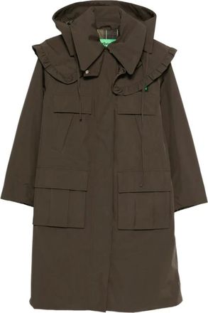 Barbour Femme, Manteaux, Vert, Taille: 34 FR Veste Parka Imperm&eacute;able