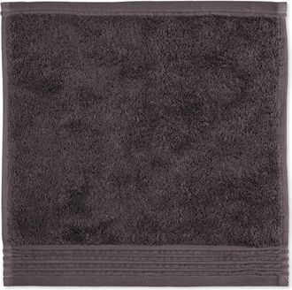 Möve Loft Seiftuch 30 x 30 cm aus 100% Baumwolle (Spinair), graphite