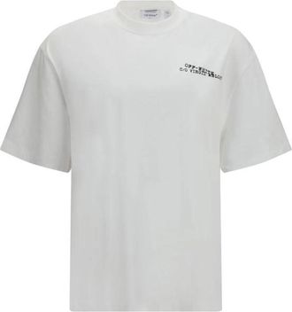 Off-white Type Arrow Skate T-Shirt - - Tops - Herren - Wei&szlig; - L
