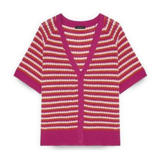 Fiorella Rubino Damen, Strickwaren, Rosa, LGr&ouml;&szlig;e