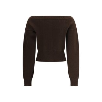 Tom Ford Womens Brown Cashmere Cardigan Clothing