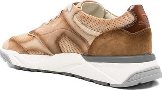Santoni Meum Sneaker - Brown