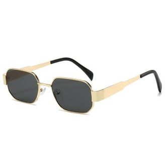 Generic Lunettes De Soleil M&eacute;talliques For Hommes Et Femmes, Id&eacute;ales For La Conduite, Les Trajets Domicile-travail, Vacances Activit&eacute;s Plein Air(Black)