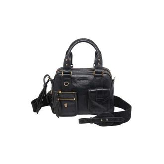 CLARIS VIROT Femme, Sacs, Noir, Taille: ONE Size Richie Double-Zip Bag