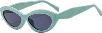 Generic Lunettes De Soleil Dext&eacute;rieur &Agrave; Petite Monture For Femmes Et Hommes, Verres D&eacute;coratifs For Le Sport(Green)
