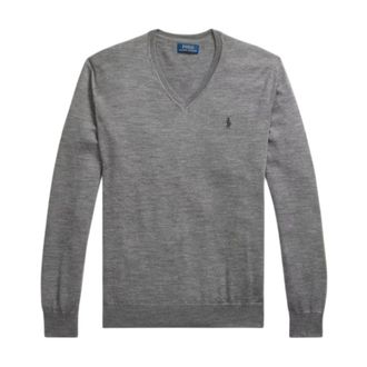 Ralph Lauren Homme, Pulls, Gris, Taille: L maglieria e felpe poliestere