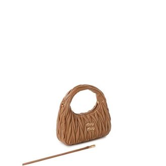 Miu Miu Sac &agrave; main Wander matelass&eacute;