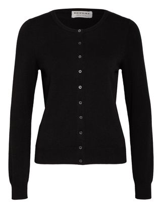 Repeat Repeat Strickjacke schwarz