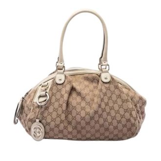 Gucci Pre-owned Sukey - Femme - Pre-owned - Beige - Taille: ONE Size