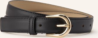 HUGO BOSS Lederg&uuml;rtel Carol schwarz