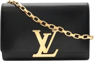 Louis Vuitton Pre-owned Pochette Louise GM Sac bandouli&egrave;re en cuir de veau - Femme - Pre-owned - Noir - Taille: ONE Size
