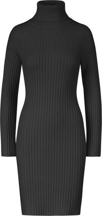 Apart Fashion APART Strickkleid aus Einer Soften Viskose-Mischung mit Kaschmir, schwarz, 42