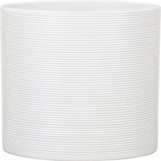 Scheurich Blumentopf aus Keramik, Farbe: Panna, 23 cm Durchmesser, 21 cm hoch, 7,4 l Vol