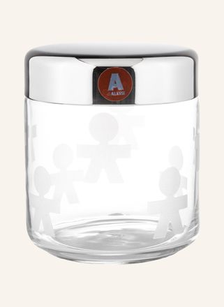 Alessi Aufbewahrungsdose Girotondo silber