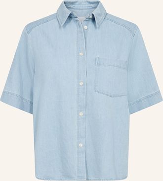 Part Two Jeansbluse blau