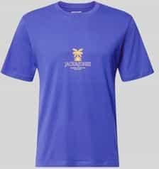 Jack & Jones Regular Fit T-Shirt mit Logo-Print Modell Eres