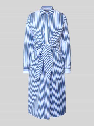 Lauren Ralph Lauren Midikleid mit Bindeg&uuml;rtel Modell KAHWELL