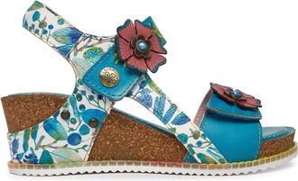 Laura Vita Sandalen Laura Vita Bonito 38 Blau