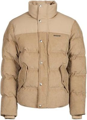 Mackage Doudoune Everett-Cdy ample col montant bi-mati&egrave;re