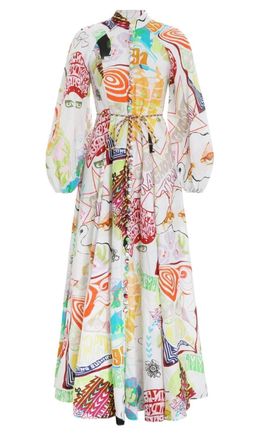 Zimmermann Shelly Billow Maxi Dress Size L