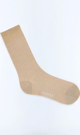 Fursac Chaussettes en coton fil d&eacute;cosse - Taille L - Homme