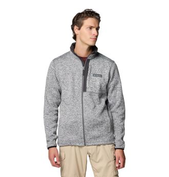 Columbia Herren Sweater Weather Full Zip City Grey Heather, X-Large
