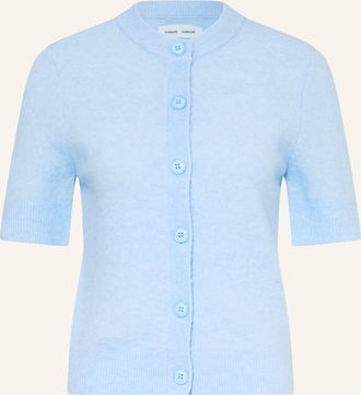 Sams&oslash;e & Sams&oslash;e Sams&oslash;e Sams&oslash;e Strickjacke Sanoura Mit Merinowolle Und Alpaka blau