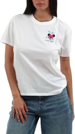 MC2 Saint Barth Femme, Tops, Blanc, Taille: 38 FR Emilie Cotton T-shirt