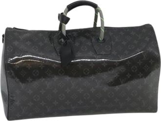 Louis Vuitton Sac Week-end en Toile Pre-owned - Femme - Pre-owned - Noir - Taille: ONE Size