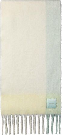 Calvin Klein Jeans Patch Brushed Checked Scarf