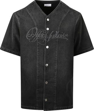 Off-white Homme, Chemises, Noir, Taille: L Jean Jacket