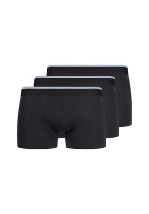 Skiny Slip SKINY Cotton Multipack, Herren, Gr. XXL, schwarz, Obermaterial: 95% Baumwolle, 5% Elasthan, unifarben mit Farbeinsatz, normal, Unterhosen Slip, k
