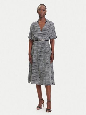 Fracomina Kleid f&uuml;r den Alltag FR25SD2012W413O9 Schwarz Regular Fit