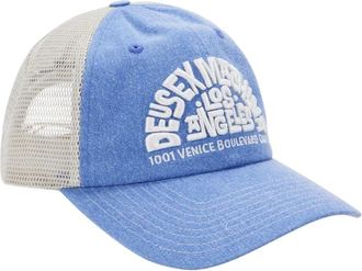 Deus Homme, Accessoires, Bleu, Taille: ONE Size Los Angeles Address Trucker