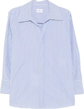 Marella Femme, Blouses et Chemises, Bleu, Taille: 42 FR Chemises
