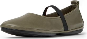 Camper Damen Right Nina K201643 Mary Jane, Mittelgrün 011, 40 EU