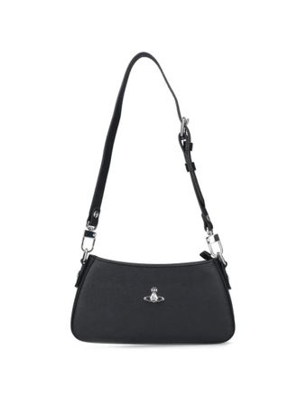 Vivienne Westwood Hobo Bags - Tasha Shoulder Bag In Black Fabric - Gr. unisize - in Schwarz - f&uuml;r Damen